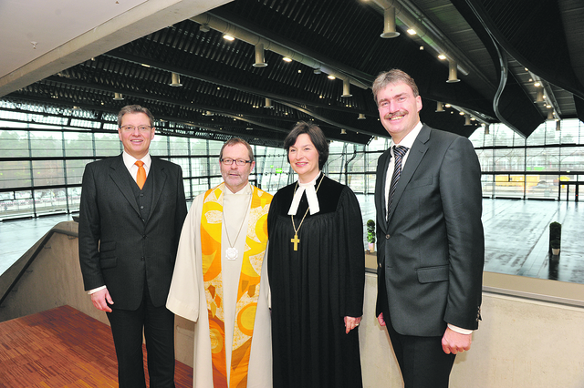 Neue Halle 3A auf dem Messegelände wurde gesegnet - Nürnberg