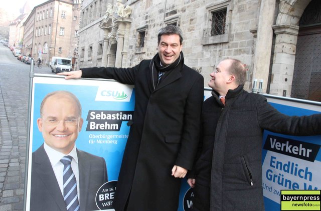 Heiße Wahlkampfphase: CSU stellt Wahlplakate vor - Nürnberg