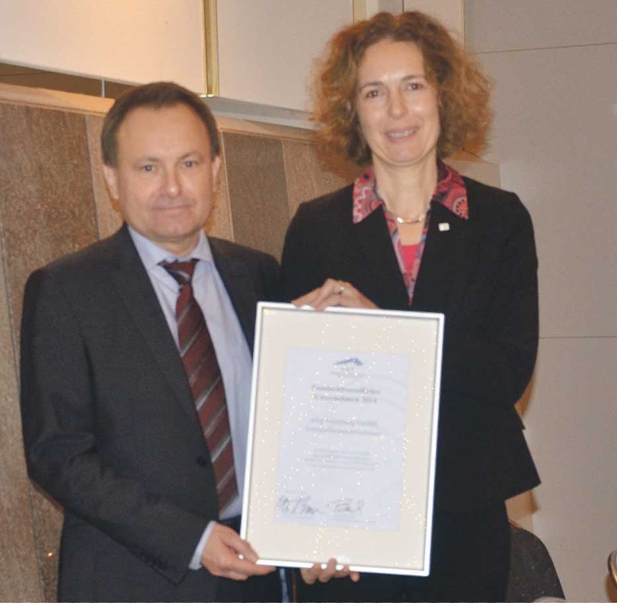 Wbg Nürnberg wird zum familienfreundlichsten Unternehmen 2014 gewählt ...