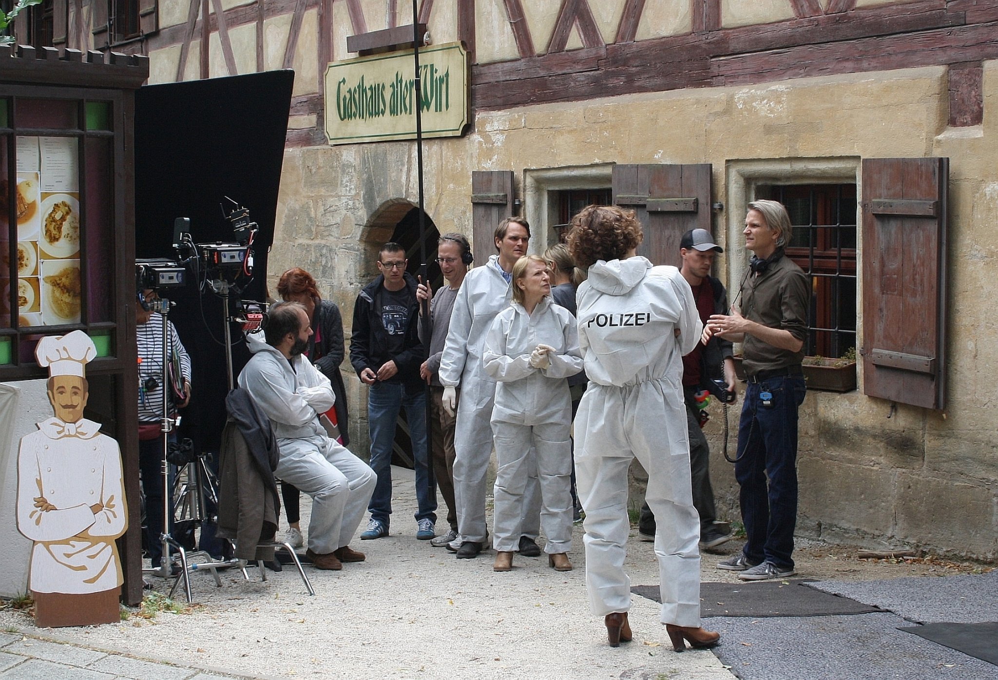 Franken-Tatort-Dreh in Rockenbrunn - Nürnberger Land