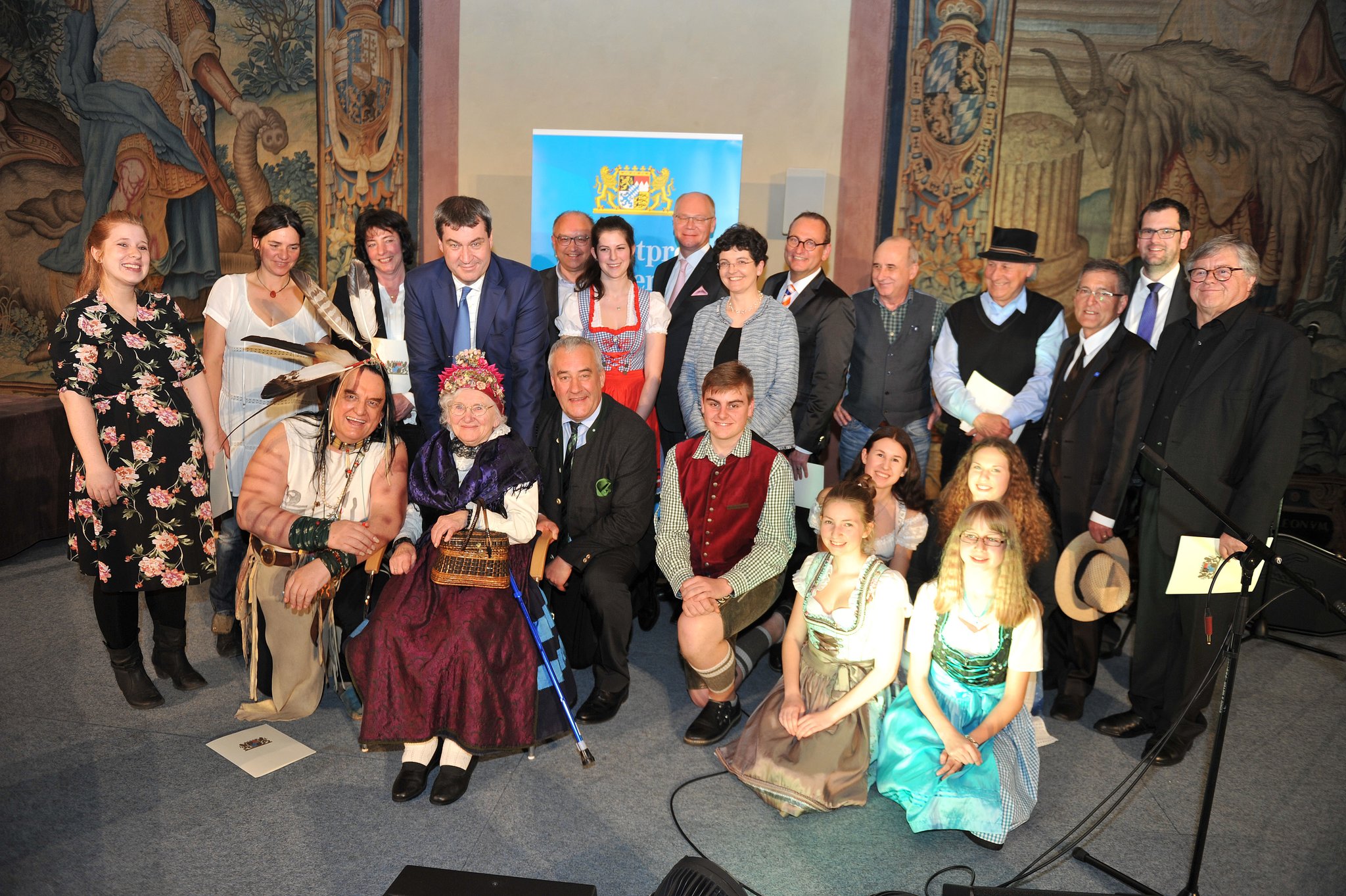 Dialektpreis Bayern 2017 an Fitzgerald Kusz - Sonderpreis an Volker ...