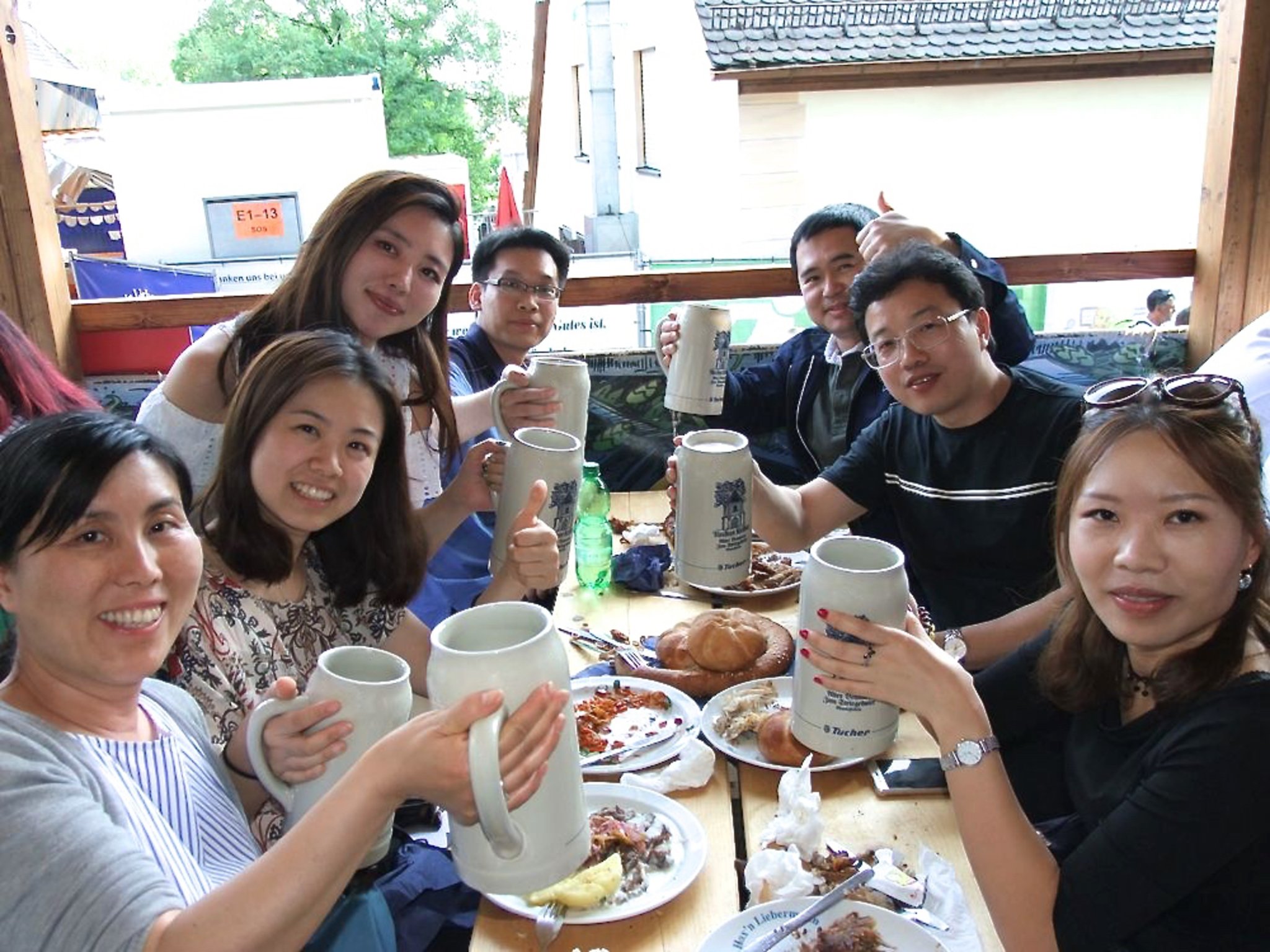 Gäste aus Shenzhen auf dem „Berch“ - Erlangen