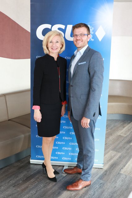 CSU-Doppelspitze mit Kulturreferentin Prof. Dr. Julia Lehner für die ...