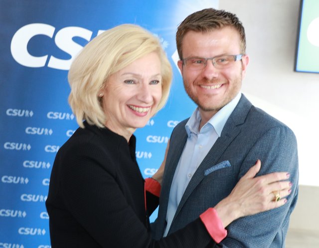 CSU-Doppelspitze mit Kulturreferentin Prof. Dr. Julia Lehner für die ...
