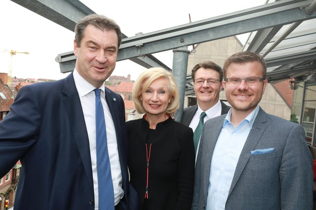 CSU-Doppelspitze mit Kulturreferentin Prof. Dr. Julia Lehner für die ...