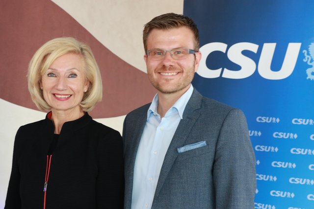 CSU-Doppelspitze mit Kulturreferentin Prof. Dr. Julia Lehner für die ...