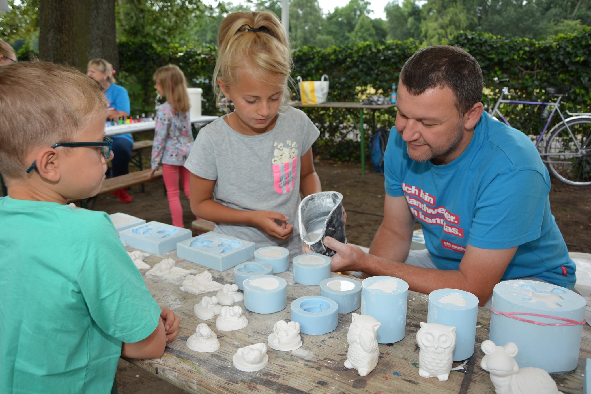 Handwerkerwochenende auf dem Erfahrungsfeld der Sinne: Alte Hasen und ...