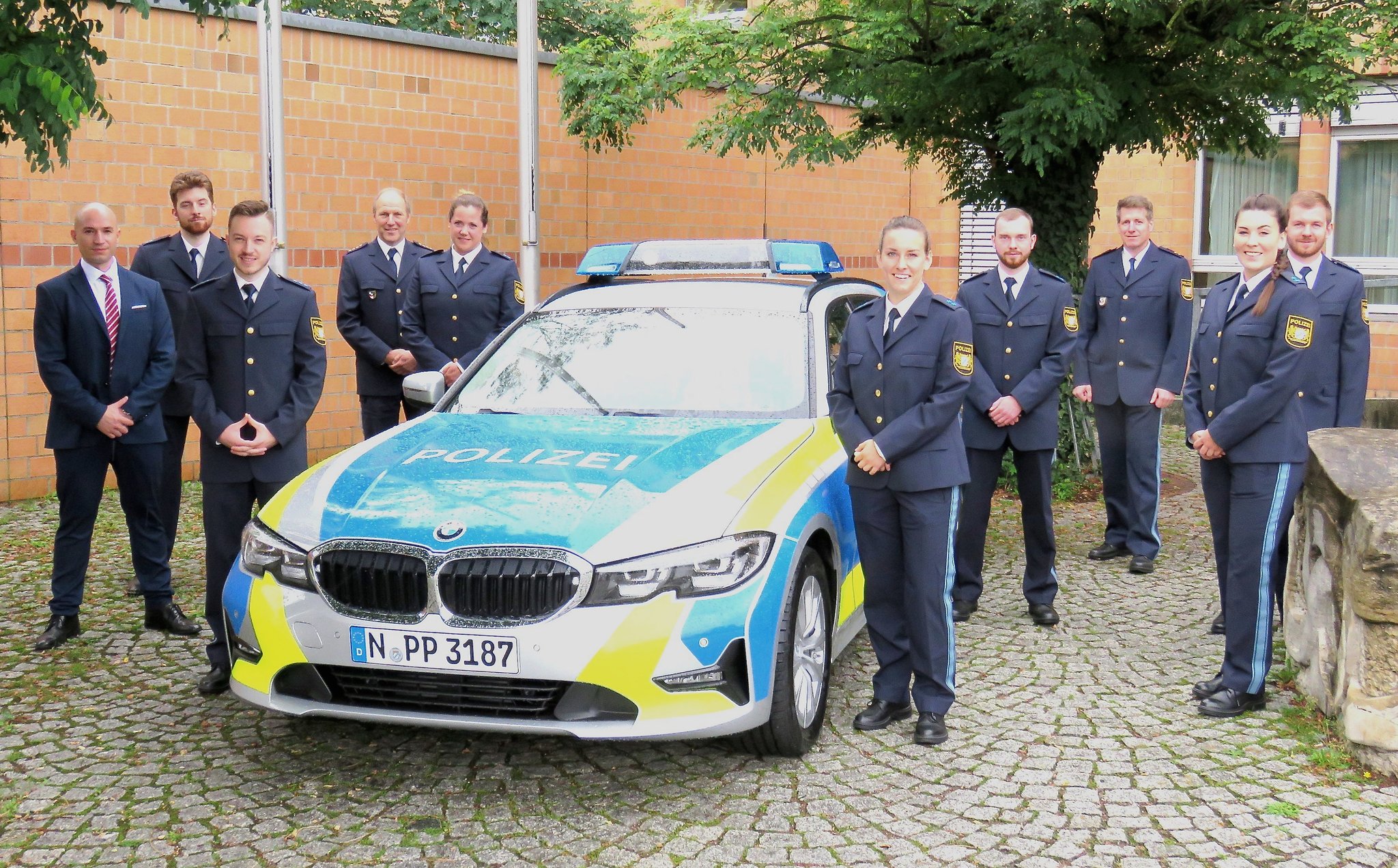 Einsatz meist im Streifendienst: Verstärkung für die Erlanger Polizei ...