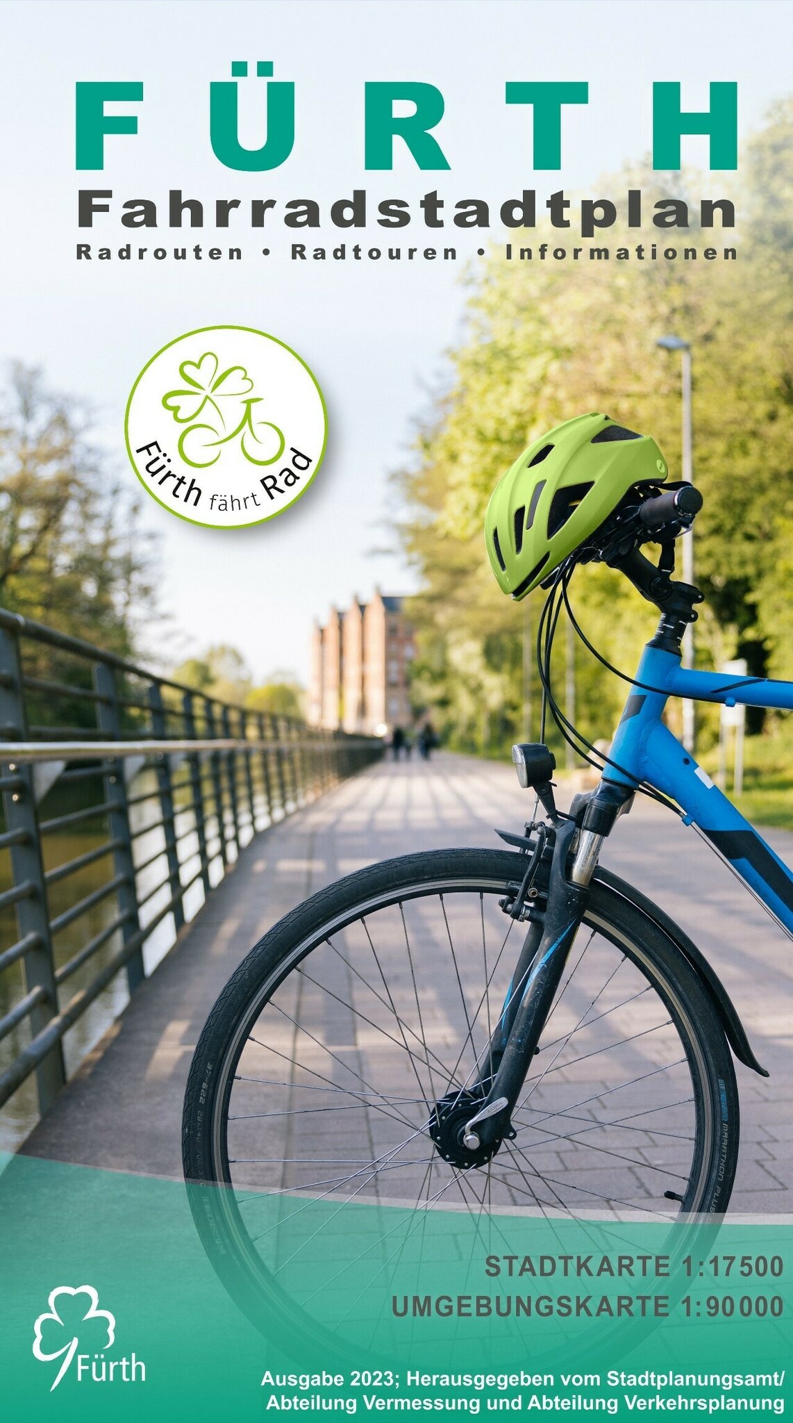 Neuauflage des Fürther Fahrradstadtplans - Fürth