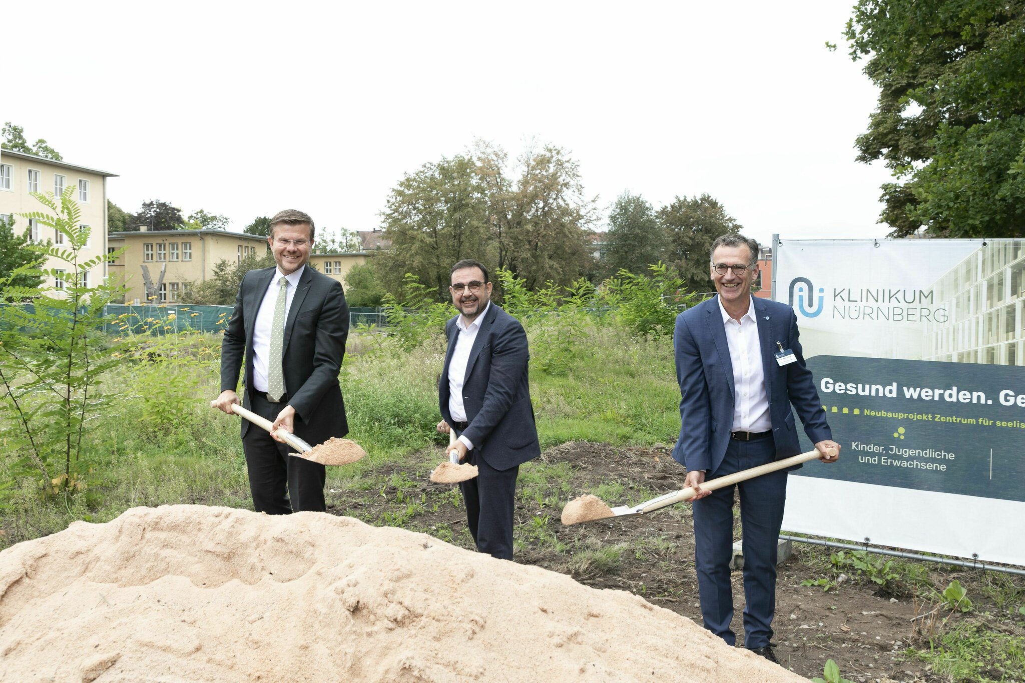 Zentrum für seelische Gesundheit: Spatenstich am Klinikum Nord - Nürnberg