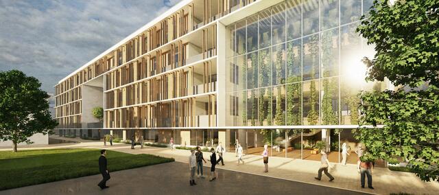 Zentrum für seelische Gesundheit: Spatenstich am Klinikum Nord - Nürnberg