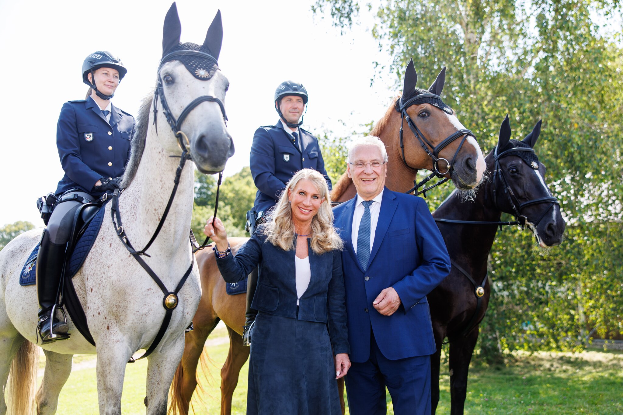 125 Jahre Reiterstaffel: Innenminister Joachim Herrmann und ...