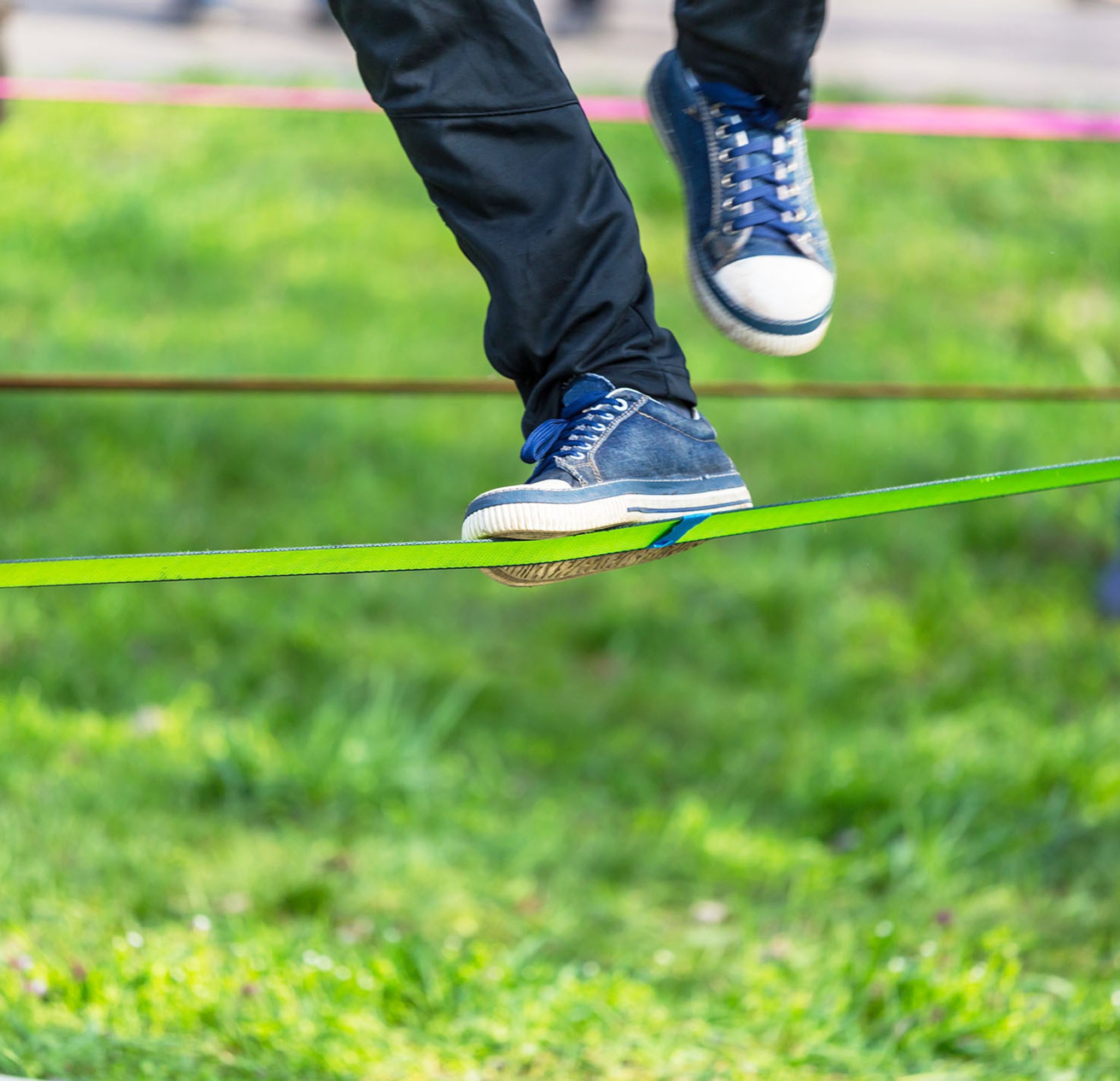 AOK-Sommerferienprogramm: Slackline, Walking, Fitness & Co.